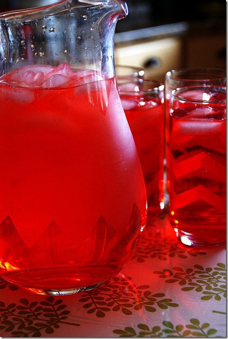 Etched Chevron Glasses and Pitcher {Tutorial}